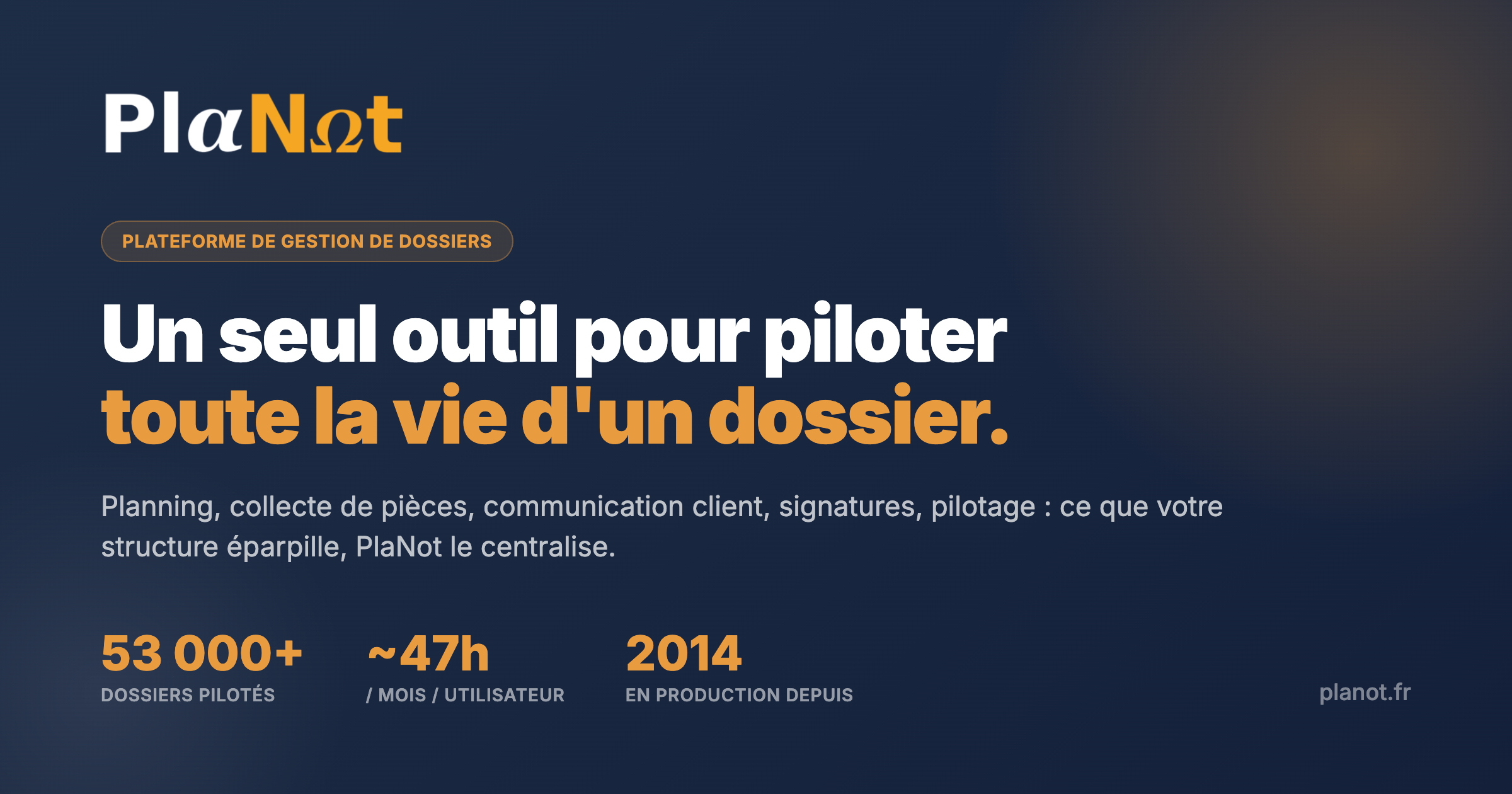 PlaNot : la plateforme de gestion de dossiers pour les études notariales